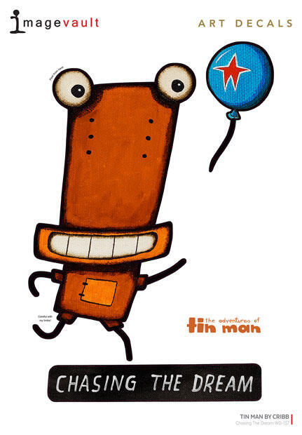Chasing the Dream Decal – The Adventures of Tin Man | Tony Cribb